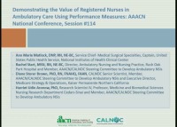 Demonstrating the Value of Registered Nurses in Ambulatory Care Using Performance Measures ...