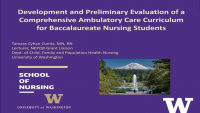 Development and Preliminary Evaluation of a Comprehensive Ambulatory Care Curriculum for ...