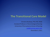 The Transitional Care Model - American Academy of Ambulatory Care Nursing
