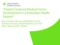 Patient Centered Medical Home Development in a Suburban Health System ...