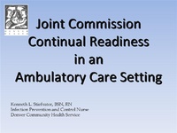 Joint Commission Continual Readiness in an Ambulatory Care Setting ...