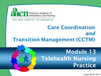 Module 13: Care Coordination and Transition Management: Telehealth ...