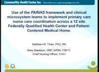 Use of the Parihs Framework and Clinical Microsystem Teams to Implement ...