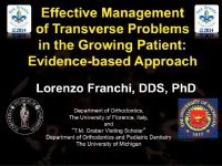 2014 Annual Session - Effective Management of Transverse Problems in ...