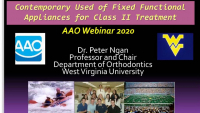 2020 Webinar - Contemporary Use of Fixed Functional Appliances for ...