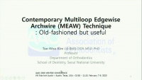 Contemporary Multiloop Edgewise Archwire (MEAW) Technique: Old ...