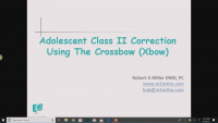 Adolescent Class II Correction Using the Crossbow Appliance - American ...