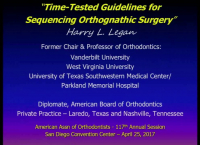 Time-Tested Guidelines for Sequencing Orthognathic Surgery - American ...