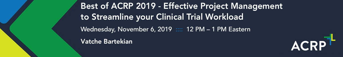 Event Summary - Best of ACRP 2019 - Effective Project Management to ...