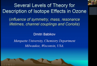 Four isotope-labeled recombination pathways of ozone formation ...