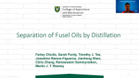 Separation of fusel oils by distillation - American Chemical Society