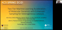Two-tier machine learning acceleration and dimensionality reduction of ...