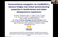 Unconventional conjugation via vinylMeSi(O-)2 siloxane bridges may ...