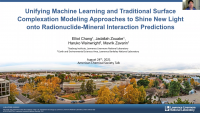 Unifying machine learning and traditional surface complexation modeling ...