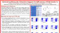 Screening mosquito-attractive sugars for efficacious ATSB stations ...