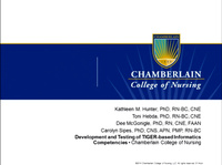 Development and Testing of TIGER-Based Informatics Competencies ...