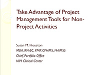 Take Advantage of Project Management Tools for Non-"Project" Activities ...