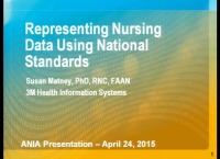 Representing Nursing Data Using National Standards - American Nursing ...