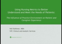 Using Nursing Metrics to Better Understand and Meet the Needs of ...
