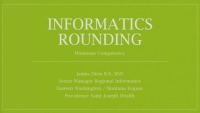 A Competency for Informatics Rounding - American Nursing Informatics ...