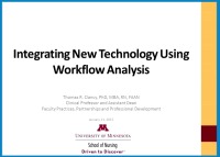 Workflow and Computational Modeling - American Nursing Informatics ...