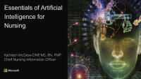 Essentials of Artificial Intelligence for Nursing - American Nursing ...