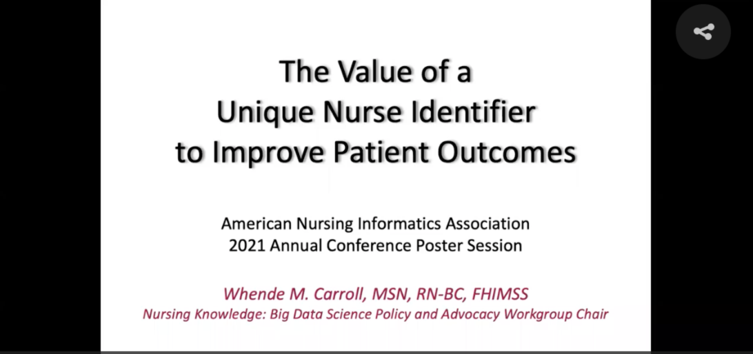 The Value of a Unique Nurse Identifier to Improve Patient Outcomes - American Nursing ...