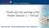 Poster Session 1 - Virtual - American Nursing Informatics Association