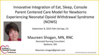 Innovative Integration of Eat, Sleep, Console: Parent Centered Care ...