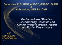 Evidence-Based Practice ~ Disseminating Research and Clinical Projects ...