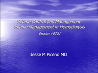Volume Control and Management: Volume Management in Hemodialysis ...
