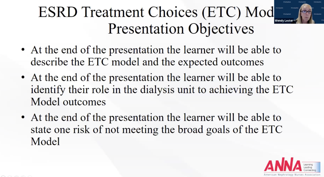 Understanding The End Stage Renal Disease Treatment Choices (ETC) Model ...