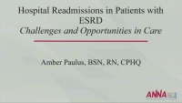 Hospital Readmission in ESRD Patients: Challenges and Opportunities in ...