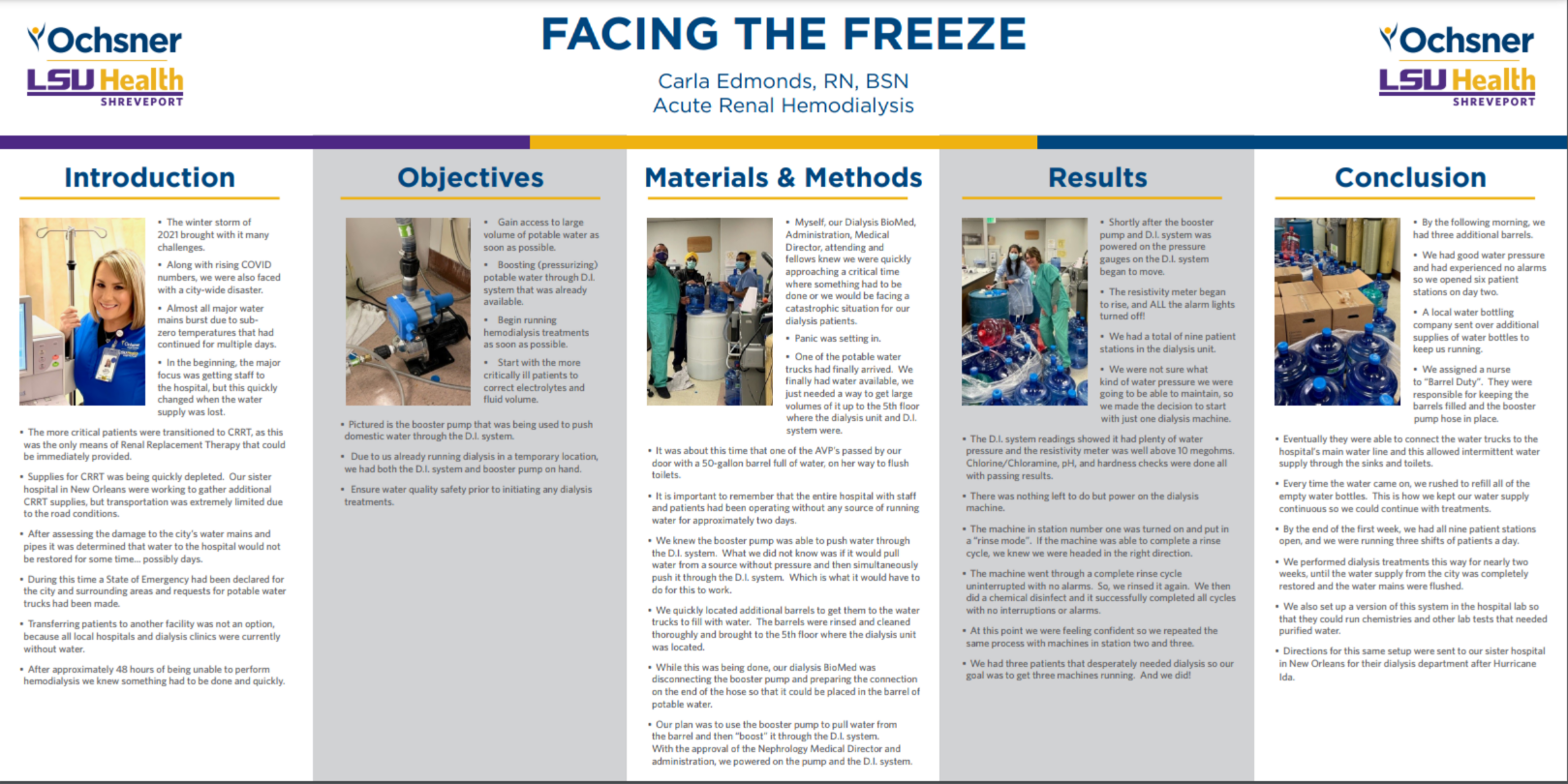 Facing the Freeze - American Nephrology Nurses Association