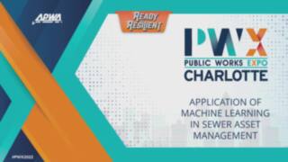 Application of Machine Learning in Sanitary Sewer Condition Assessment ...