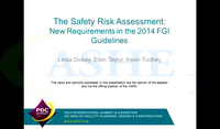 The Safety Risk Assessment: New Requirements in the 2014 FGI Guidelines ...