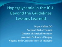 Glycemic Control in Hospitalized Patients - American Society for ...
