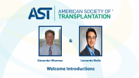 Welcome Introductions - American Society of Transplantation