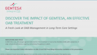 Discover the Impact of GEMTESA® (Vibegron) 75mg Tablets, An Effective ...