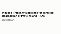 Reprogramming E3-Ligases using Small Molecules - Keystone Symposia