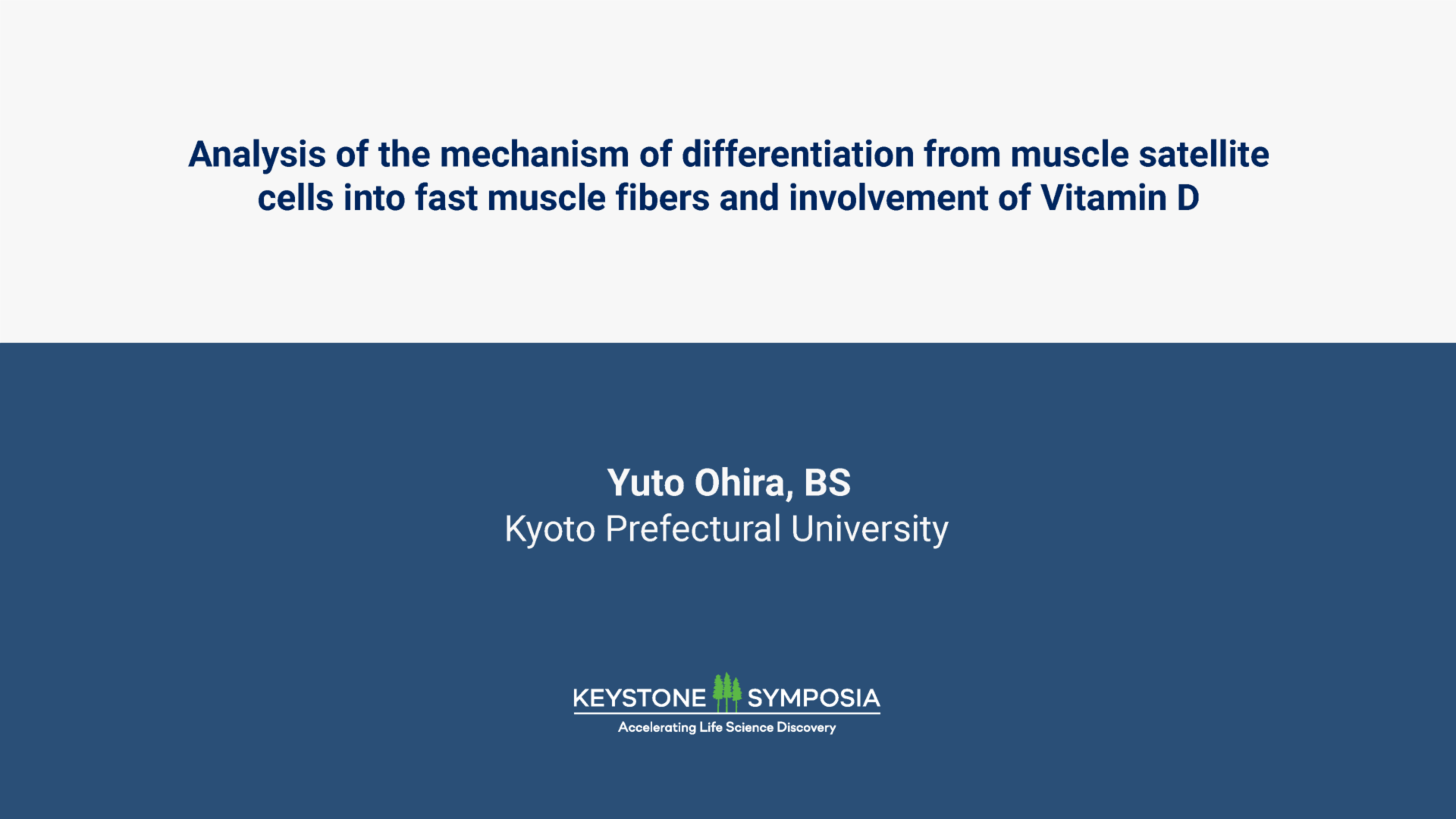 Analysis of the mechanism of differentiation from muscle satellite ...