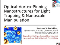 Optical-Vortex-Trapping Nanostructures Design for Efficient Absorption and Nanoscale ...