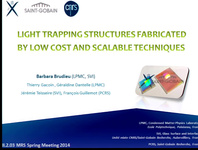 Light Trapping Structures Fabricated by Low Cost and Scalable ...