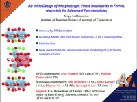 Ab Initio Design of Morphotropic Phase Boundaries in Ferroic Materials ...