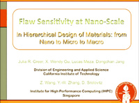 Hierarchical Design of Ultra-Lightweight, Stiff Materials: Coupling ...