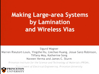 Making Large-Area Systems by Lamination - Materials Research Society