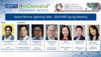 Award Winner Lightning Talks - 2020 MRS Spring Meeting - Materials ...
