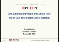 CMS Emergency Preparedness Final Rule: Make Sure Your Health Center Is ...