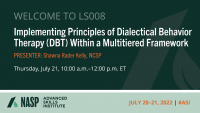 Implementing Principles of Dialectical Behavior Therapy (DBT) within a ...