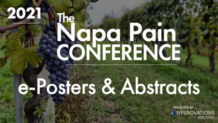 2021 Napa Pain Conference | ePosters & Abstracts - Neurovations